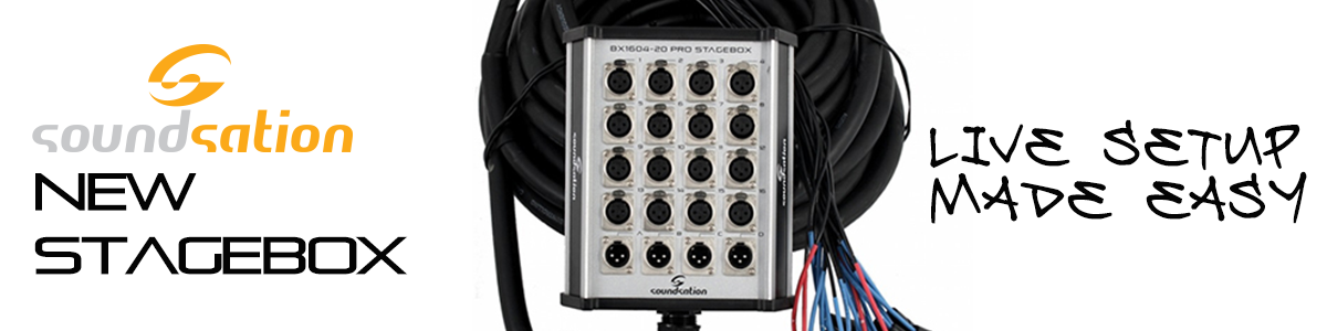 NEW STAGEBOXES – Live setup made easy - Soundsation music