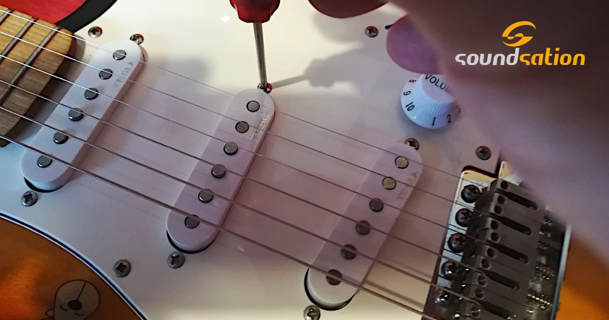 The setup of your guitar (PT 5): Setting single-coils pickups - Soundsation
