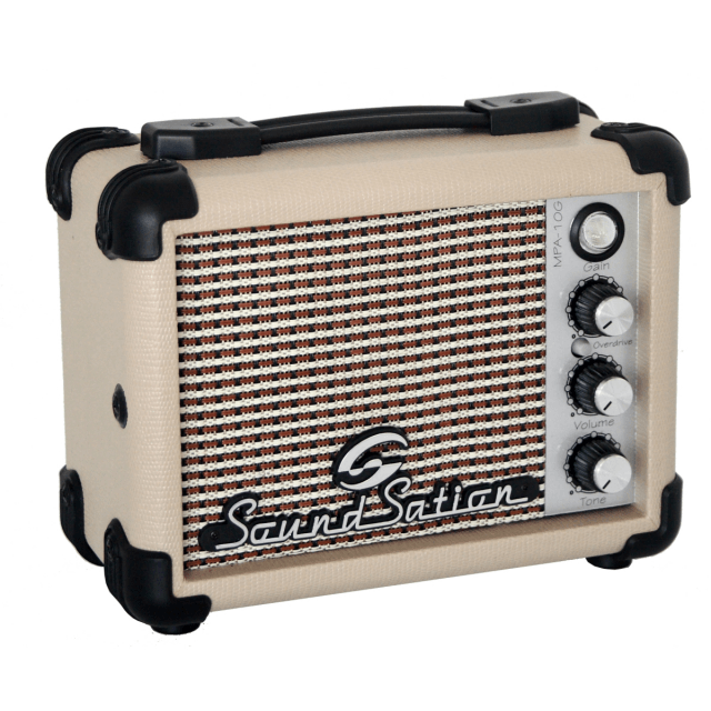5W battery operated portable mini amp for guitar - MPA-10G - Soundsation